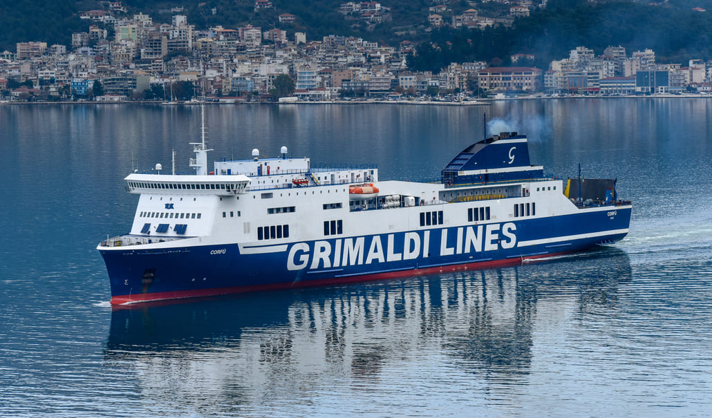 Le rotte dei traghetti Grimaldi Lines verso Sardegna, Sicilia
