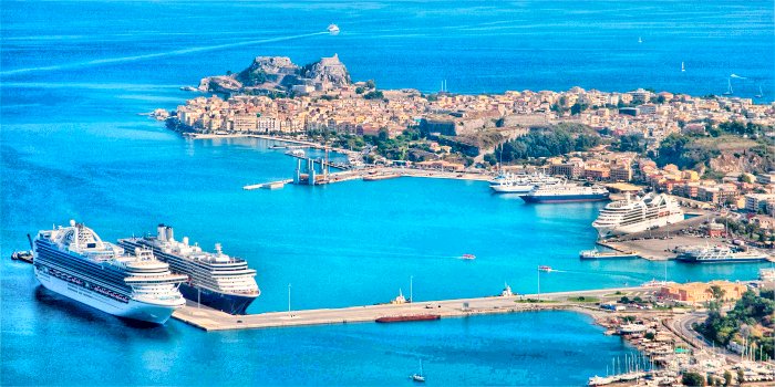 The Port of Corfu: the main hub of the Ionian Islands | Blog ...
