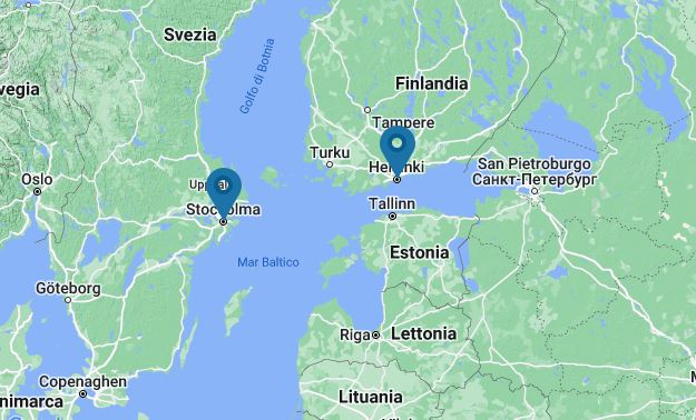 Northern European ferries: the Stockholm - Helsinki route