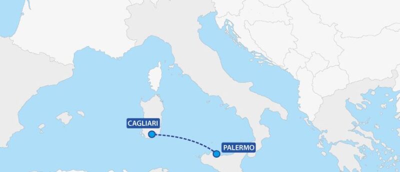 Sicily and Sardinia ferries: the Palermo - Cagliari route